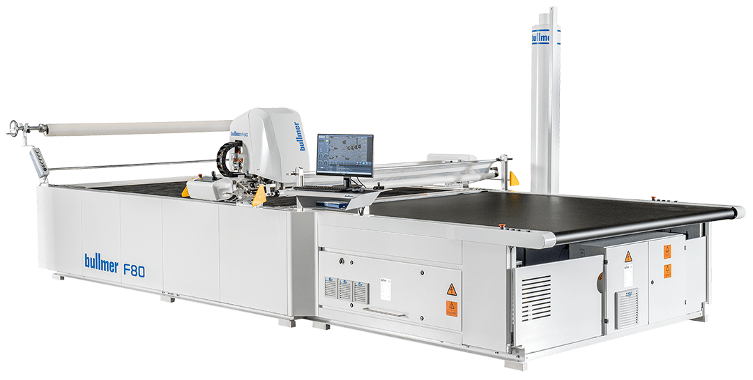 Bullmer F80 Automatic Fabric Cutter | 1800x2200mm with Auto Maintenance ...