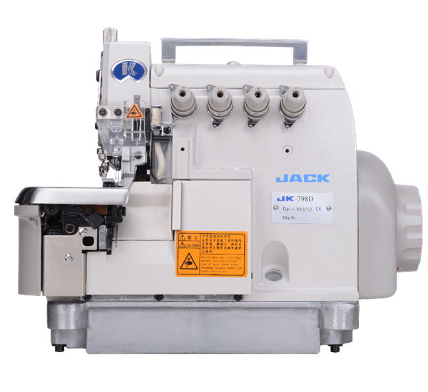 JACK JK-798D: 5-Thread Overlock with Auto Trim & Suction – Sokkar Mecca
