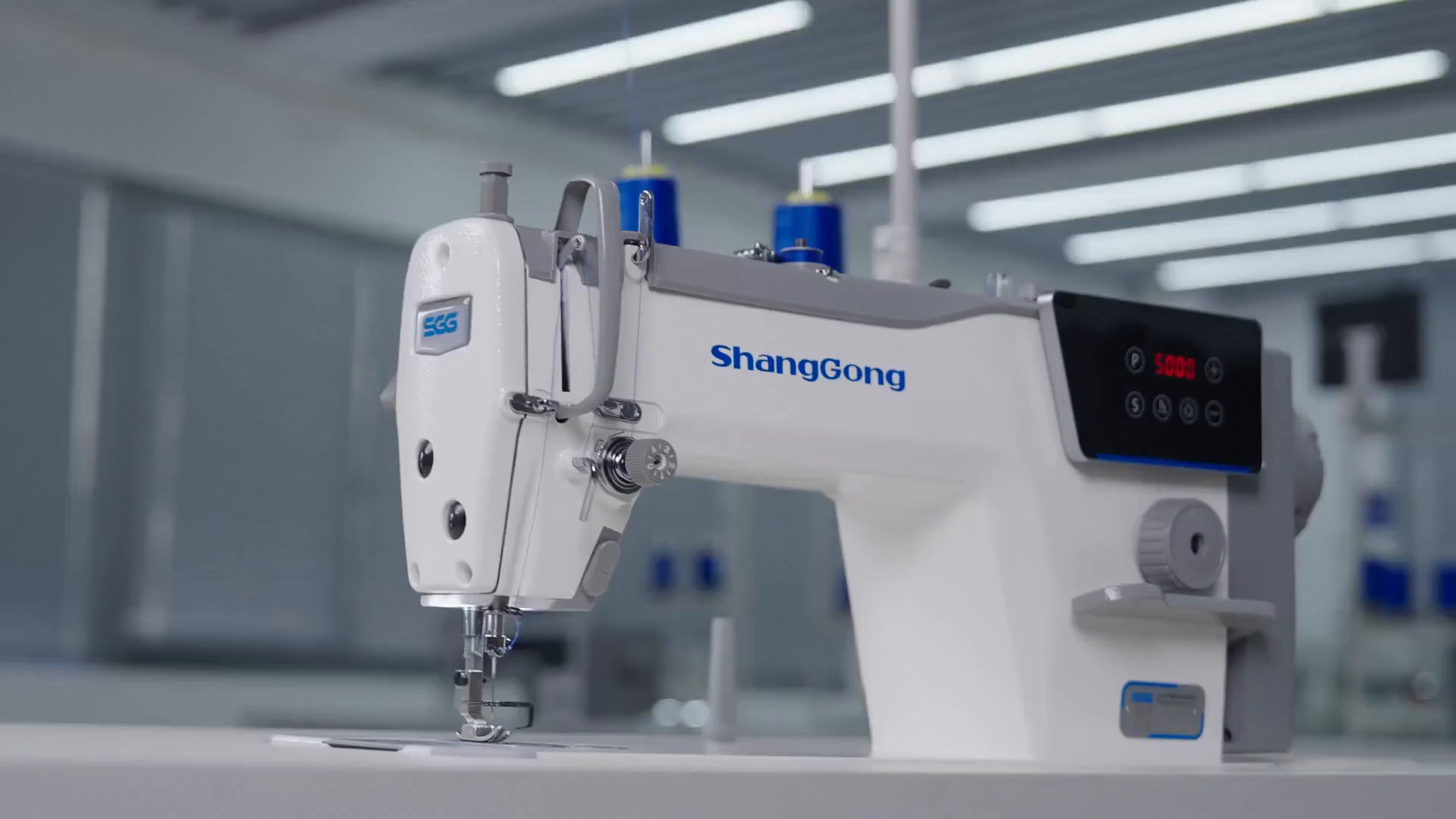 ShangGong S520-E1 - Direct Drive Single Needle Lockstitch With Auto ...