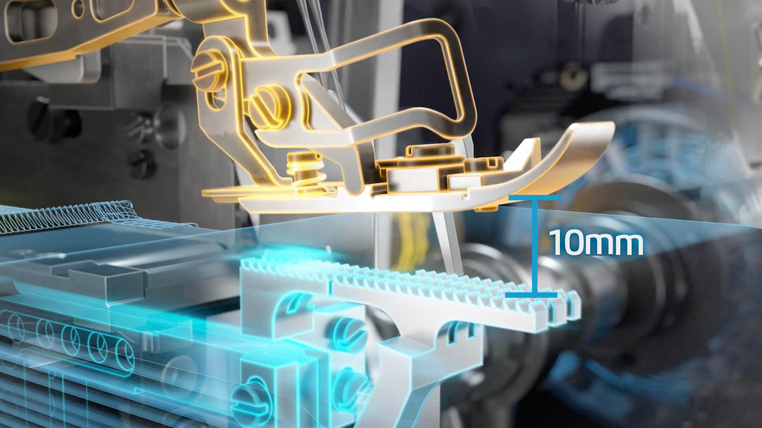 Jack C7 Automatic Overlock Industrial AI Sewing Machine | Sokkar Mecca