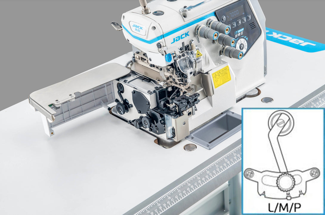 Jack C7 Automatic Overlock Industrial AI Sewing Machine | Sokkar Mecca